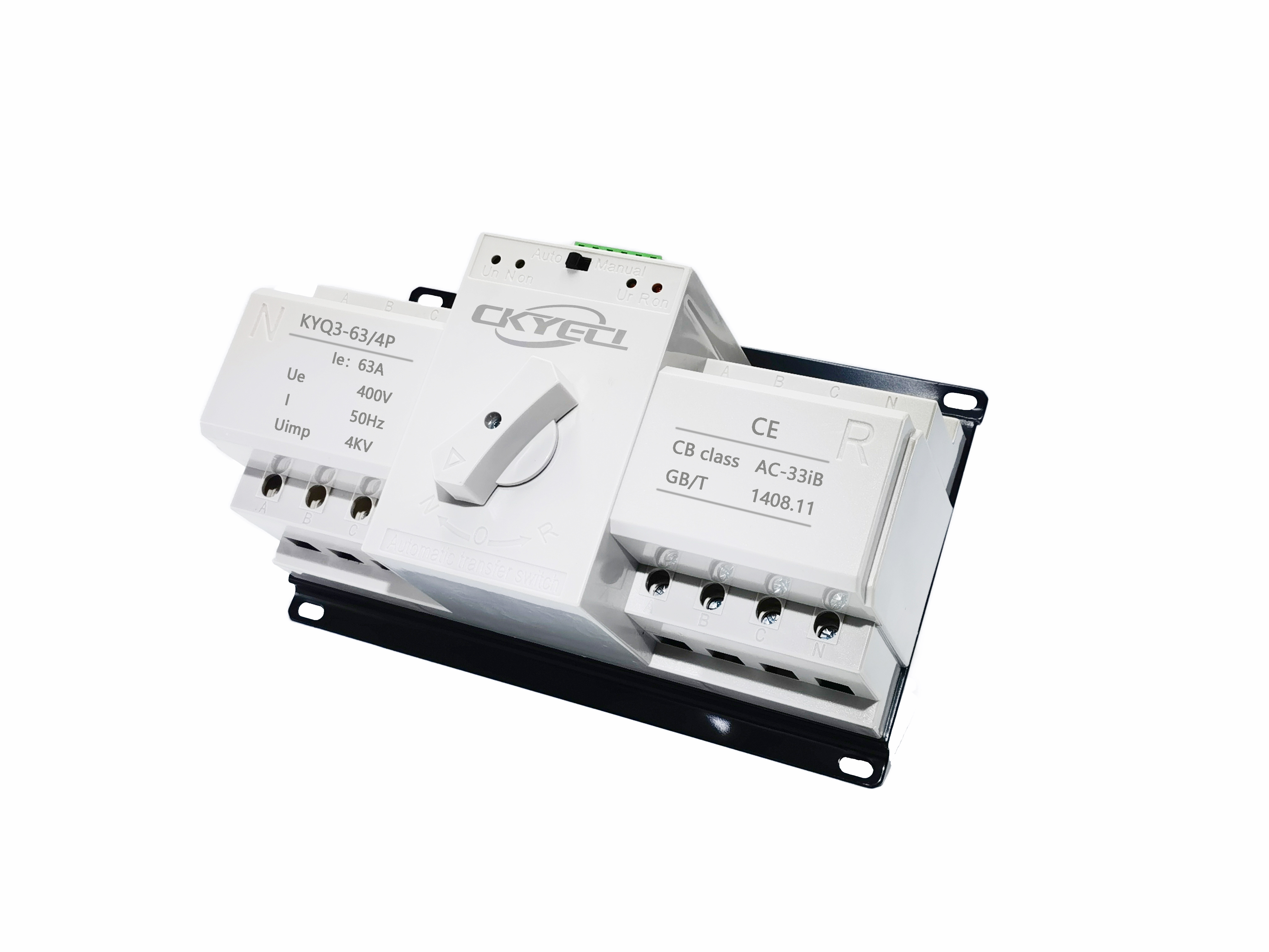 230v Ac 100a 2p Manual Electrical Changeover Ats Equipment Controller ...