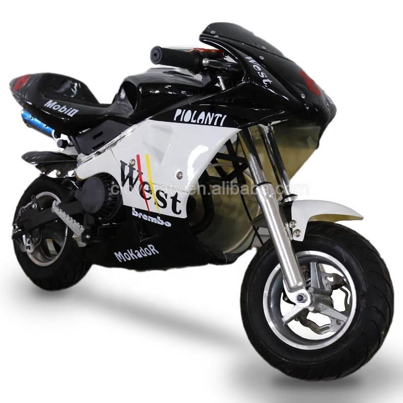 Hot Sale Gasoline 2 Stroke Mini Motocross Bike 49CC Pocket Bike for ...