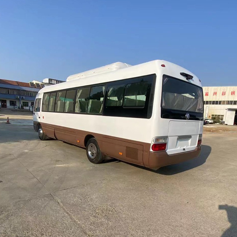 China sale 25 seats 30 seater manual japanese used toyo ta coaster mini ...