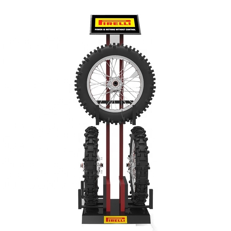 Pirelli Tyre Wheel Display Rack 3 Shelves Alloy Wheel Display Stands 3 ...
