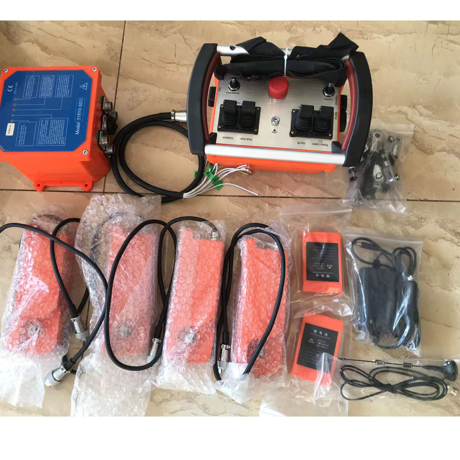 Industrial universal BL-04 type Wireless overhead crane remote controls ...