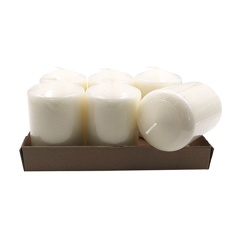 Pure Paraffin Wax Custom Brand Label unscented Thick White Color Bulk ...