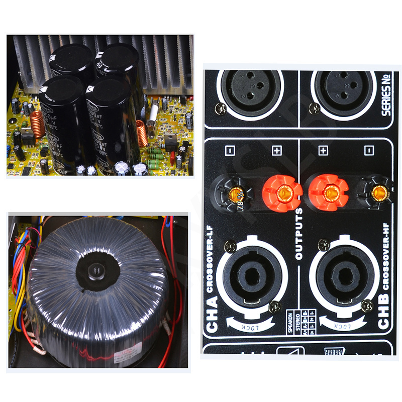 KYYSLB Power Amplifier 20000 Watts Professional Dual Channel High-power ...
