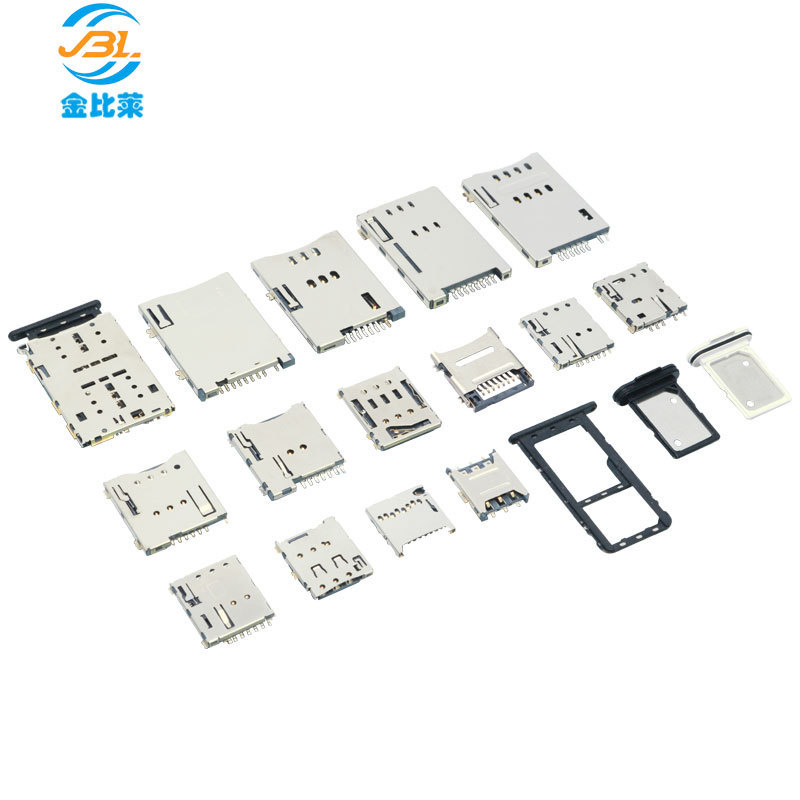 Micro SD7.0 Card Sockets SD8.0 Push-Push type TF4.0 card holder SMT ...
