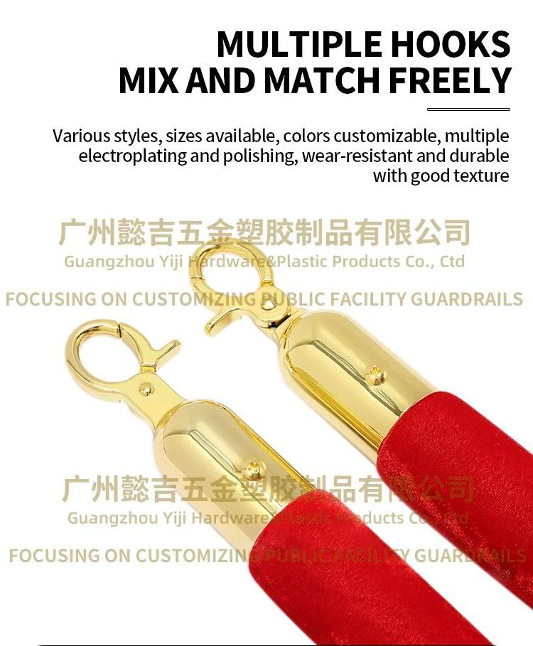 Red Carpet VIP Black And Gold Crown Queue Line Pole Barrier Rope ...