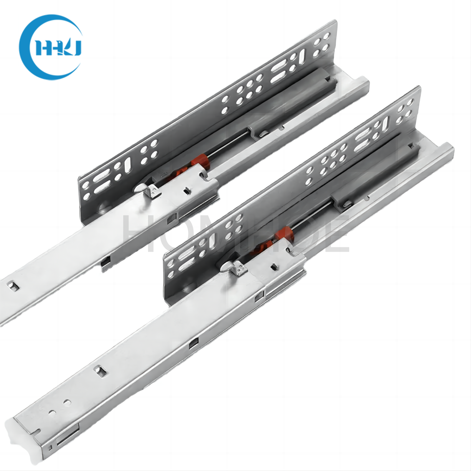 Furniture hardware undermount soft close telescopic kitchen drawer ...