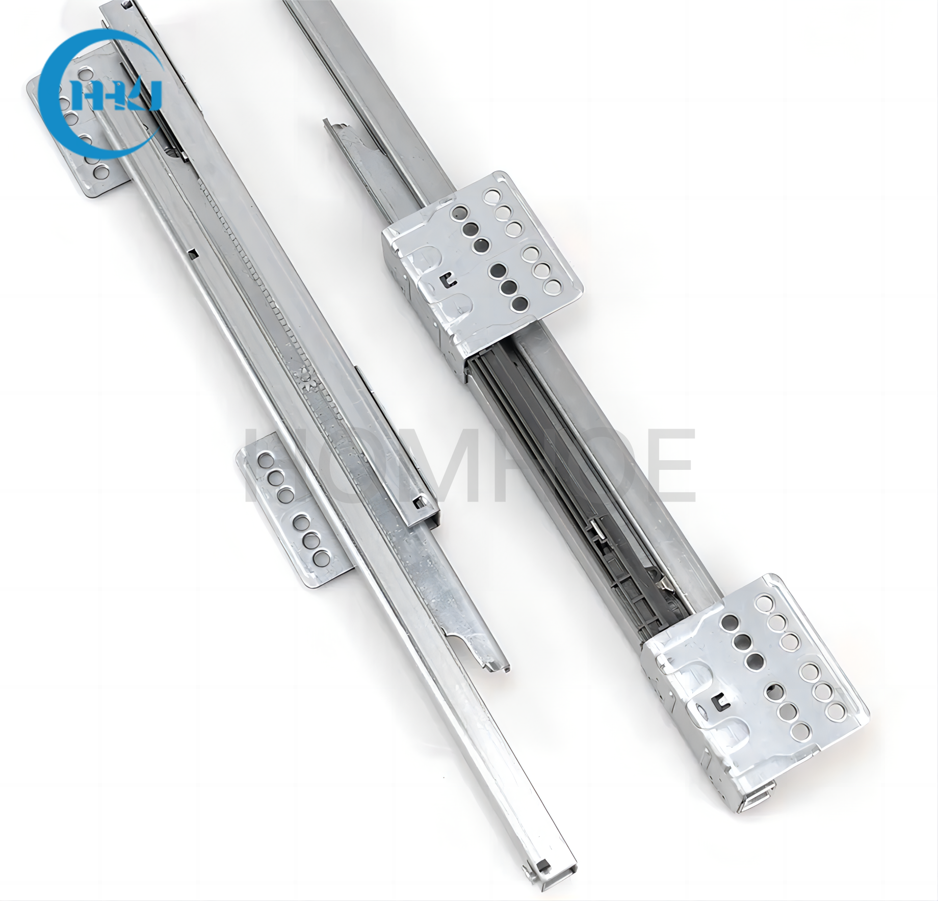 Furniture hardware undermount soft close telescopic kitchen drawer ...