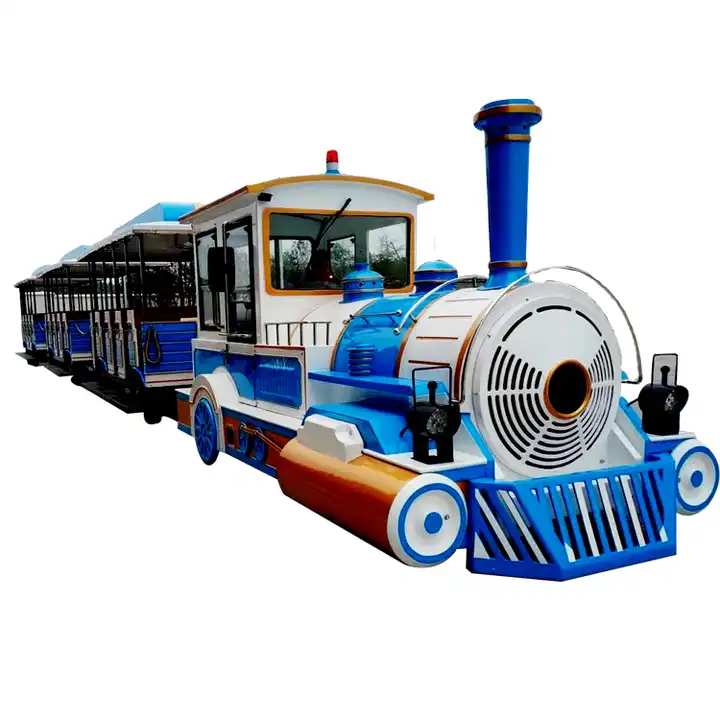 Latest Design Amusement Park Tourist Mall Electric Kids Trackless Train ...