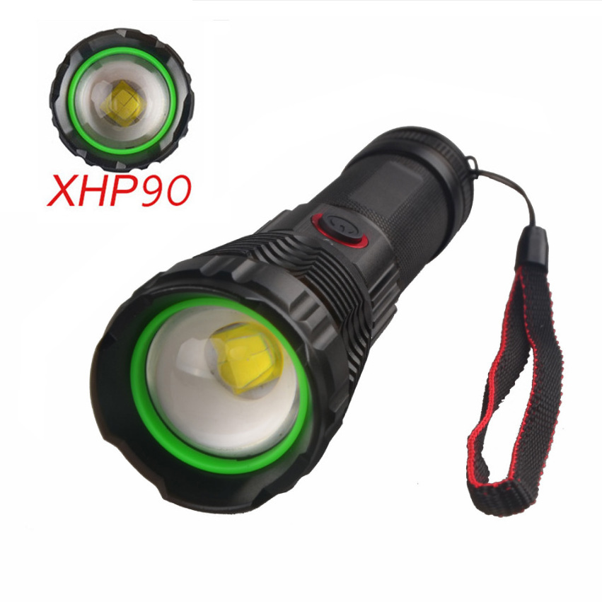 3000 Lumen Super Long Range Torch Waterproof Usb Rechargeable XH-P90 ...
