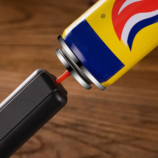 Jet Flame Gas Lighter 360 Degree Inverted Turbo Torch Lighter ...