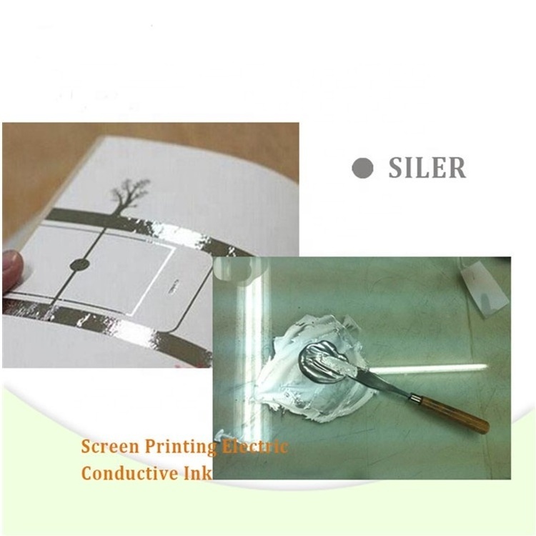 Hot sales Screen Printing Black Silver Color Scratch off ink used on ...