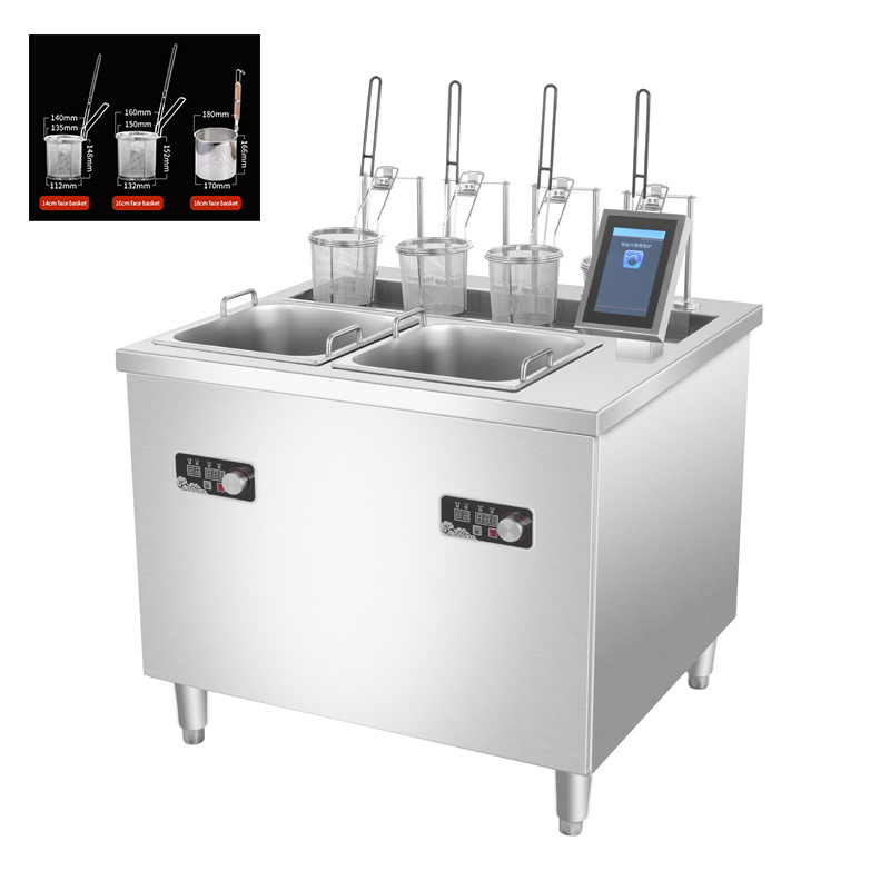 High Efficiency 6 Basket Ramen Cooker Noodle Boiling Stove Noodle ...