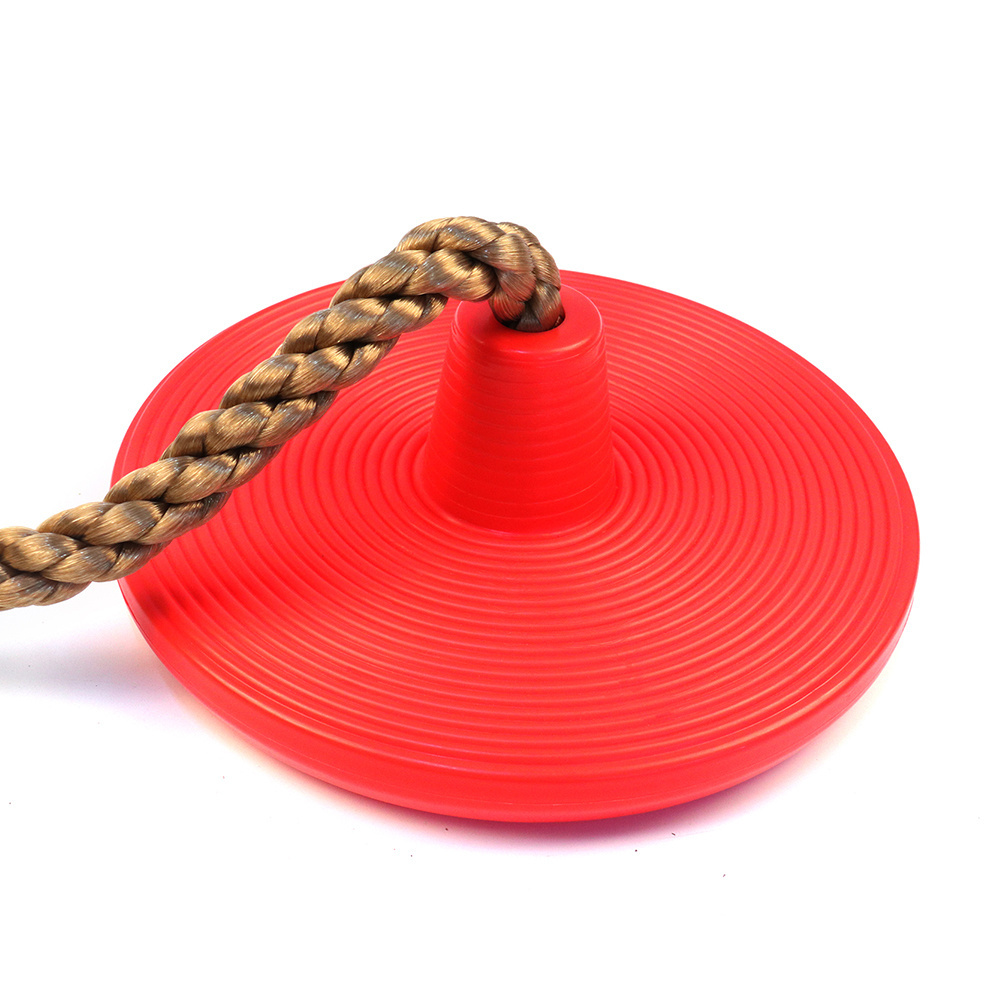Outdoor Kids Children Disc Rope Climbing Swing Tree Swing ...