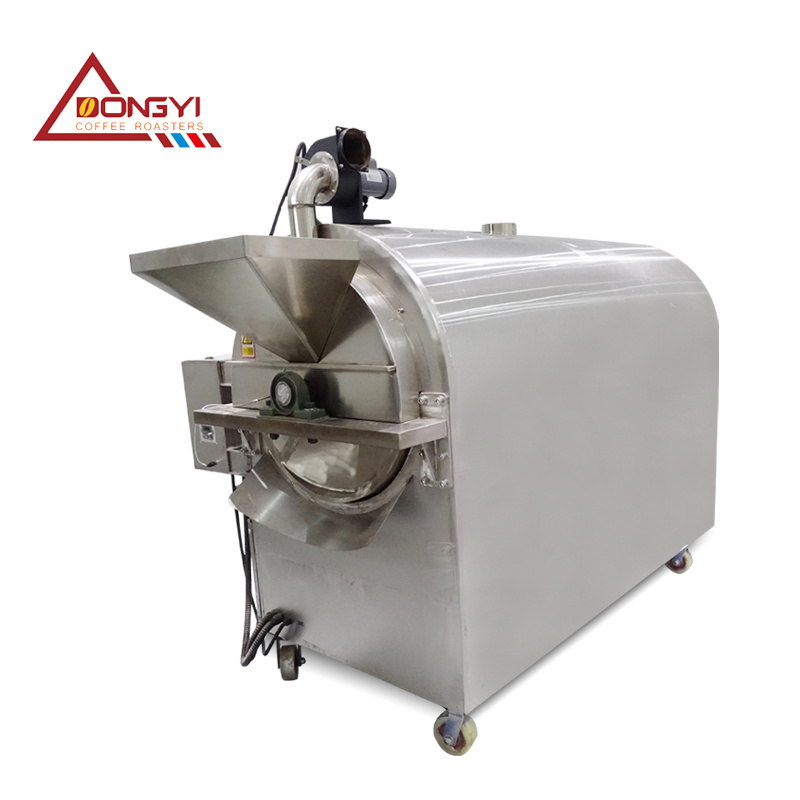 Dongyi Commercial drum rotary peanut roasting machine /walnut Roaster ...