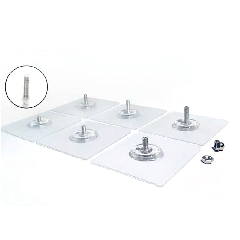 Wall Mounted Shoe Rack Accessories Sticky Mounts Adhesive Base Locked ...