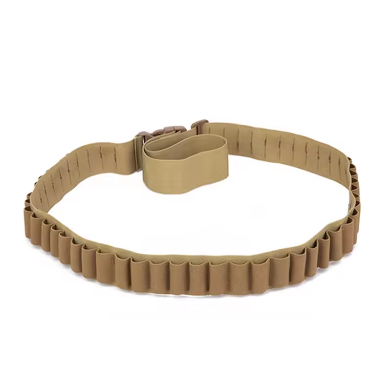 Tactical Shell Bandolier Belt 50 Rounds Cartridge Bullet Gun Shell ...