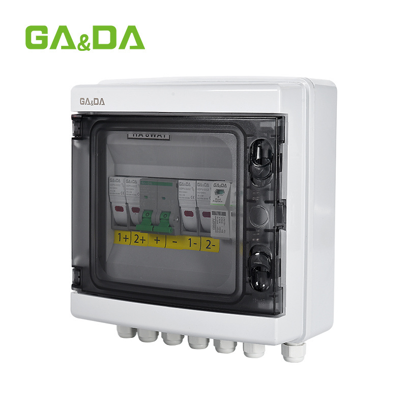 Waterproof AC DC combiner box for solar system 2 Input 1 OUT junction ...