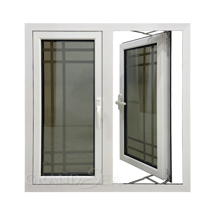 Aluminium cheap french casement storm windows open inside casement ...