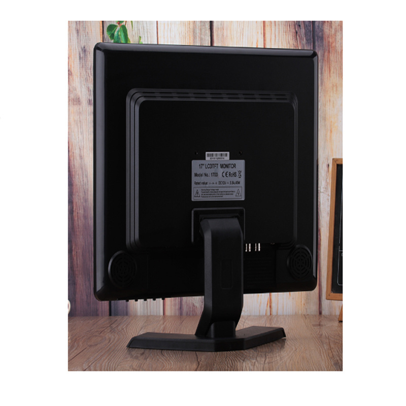 12V wholesale 17 inch TFT LCD monitor cctv lcd monitor with VGA USB AV ...