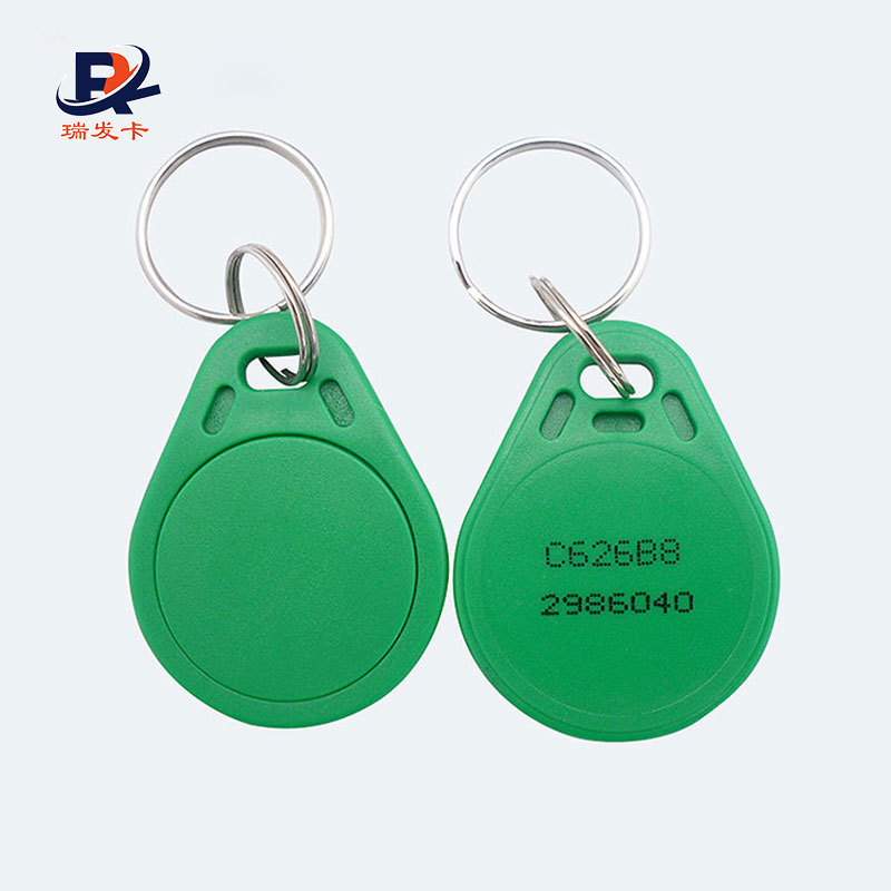 Factory price colorful 125kh/13.56mhz rfid LF/HF smart key fob tag ...