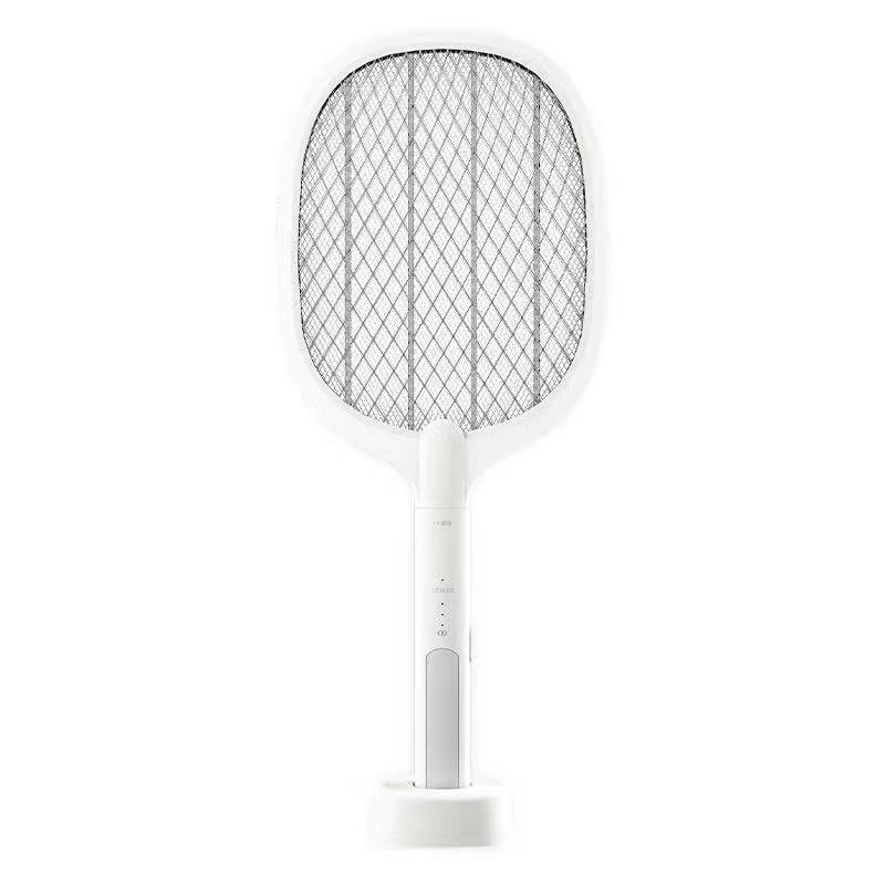 Electric Fly Swatter Bug Zapper USB Rechargeable Mosquito Racket with ...