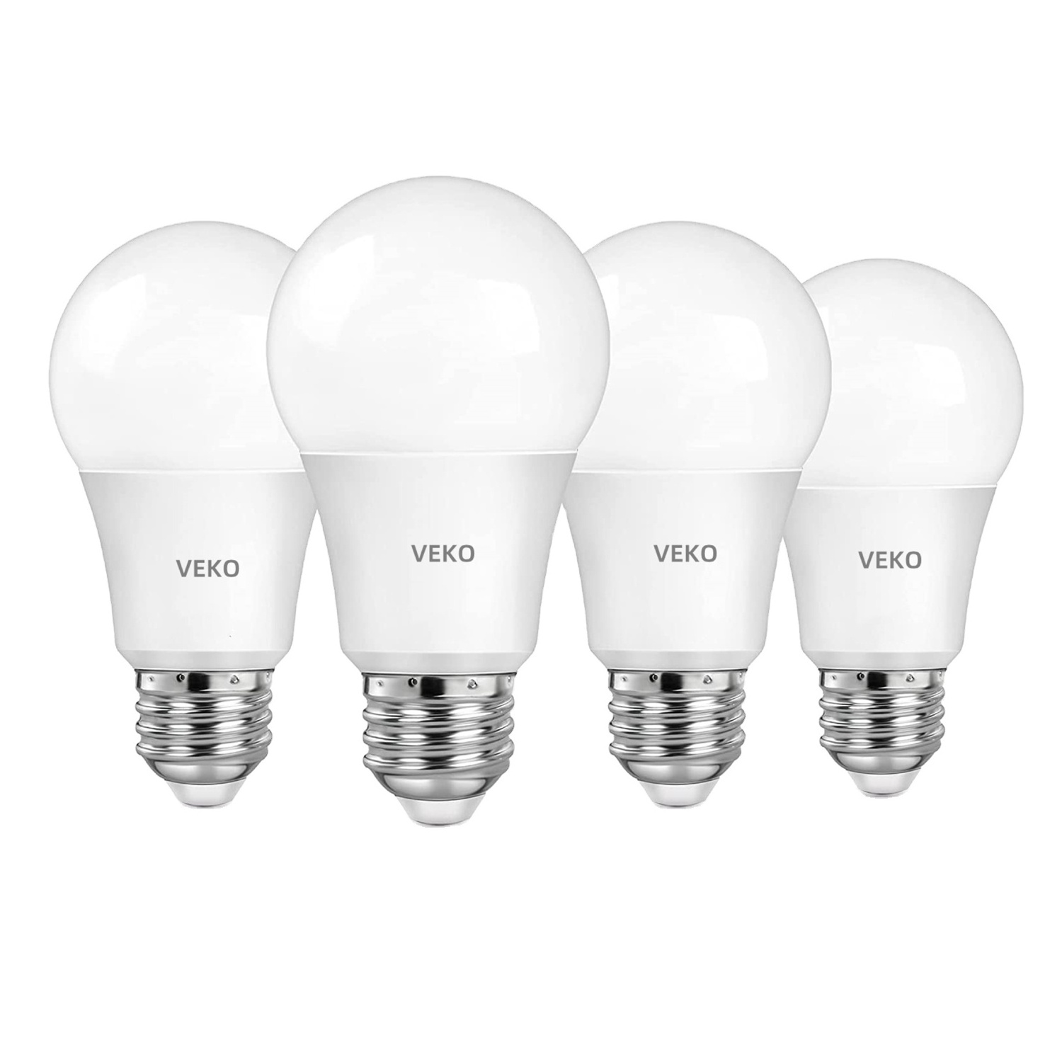 VEKO Soft White 60 Watt Replacement 12W LED Light Bulbs General Purpose ...