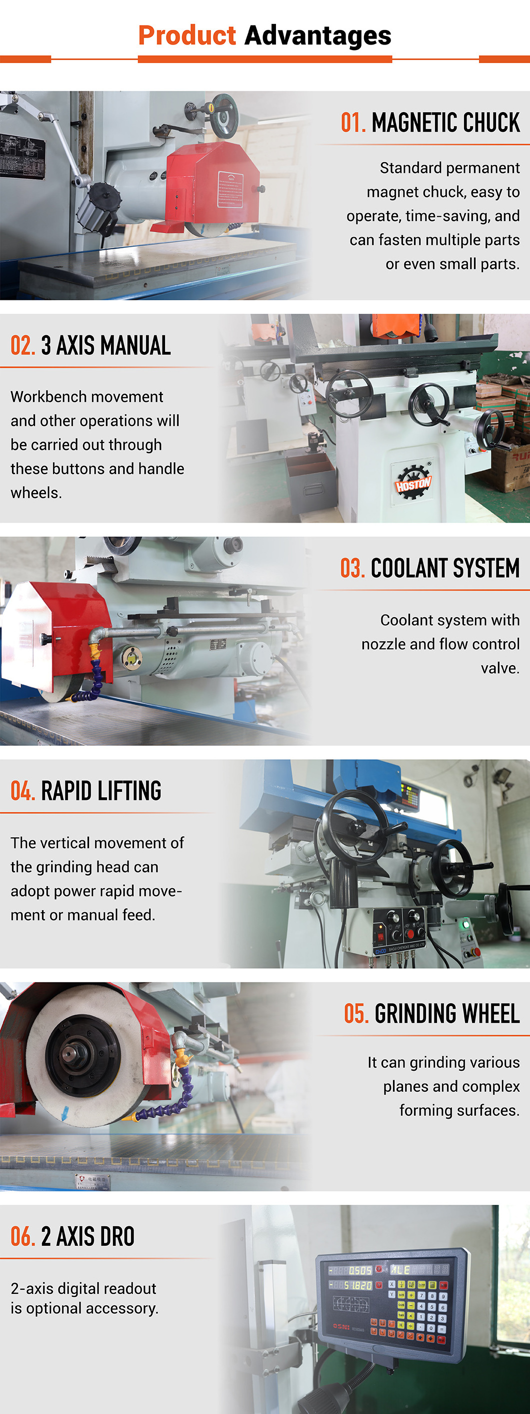 MD618A cylinder head and block resurfacing metal manual grinding ...