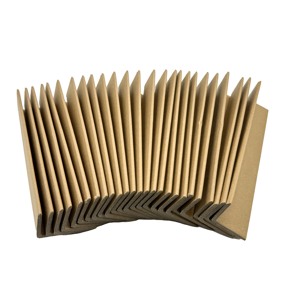 Factory Hard Paper Pallet Paper Pack Corner Edge Board Kraft L-Shape ...