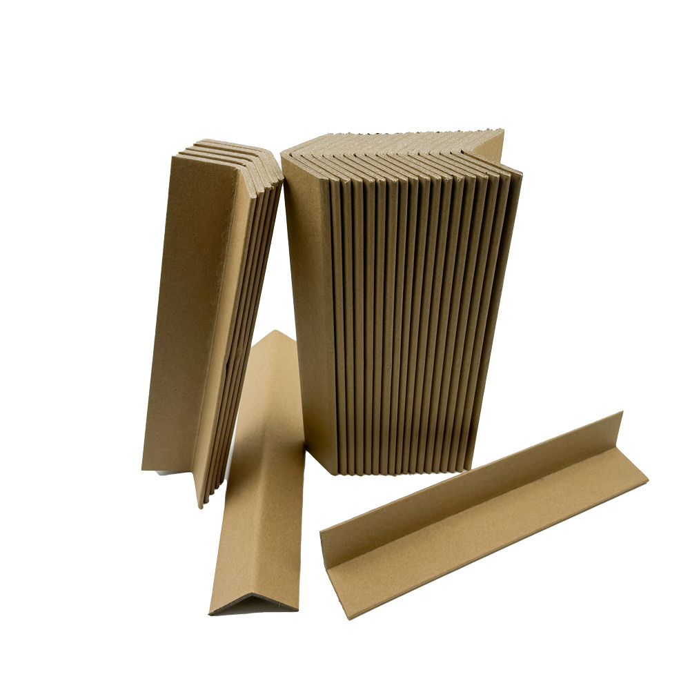 Factory Hard Paper Pallet Paper Pack Corner Edge Board Kraft L-Shape ...
