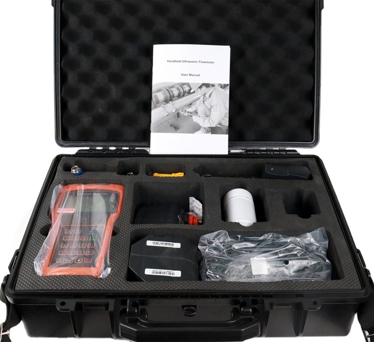 Modular Ultrasonic flow meter Battery Operated Ultrasonic flow meter ...