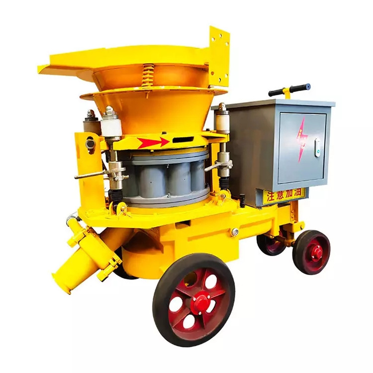 LICHMACH mini shotcrete machine cement wet mix shotcrete spray gunite ...