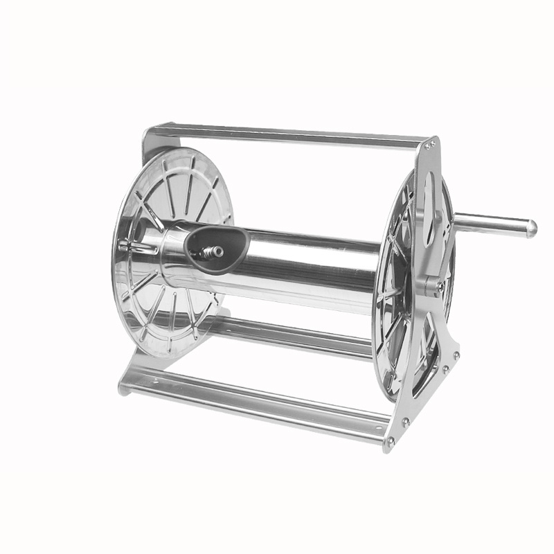 Outdoor hose Storage Rack Portable Garden Hose Reel Cart Holder ...