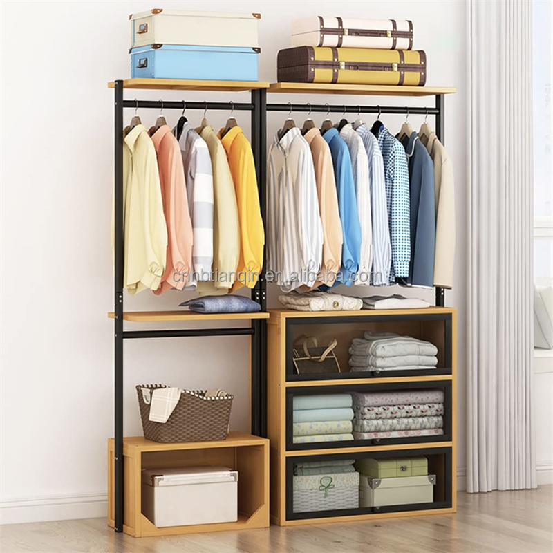 78cm Hallway Storage Unit Coat Rack Stand Tall Hall Tree Shoe Storage Bench Black Metal Frame for Clothes Hats Umbrellas BestSuppliers