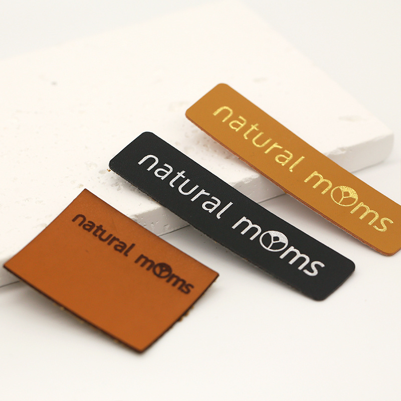 Personalised Custom Jeans Pants Brand Genuine Leather Label Tags ...