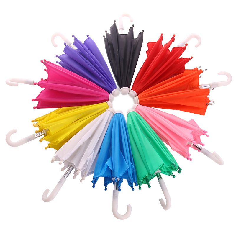 Promotional Kids Toy Umbrella 8 Inch Doll Umbrella Dollhouse Miniature ...