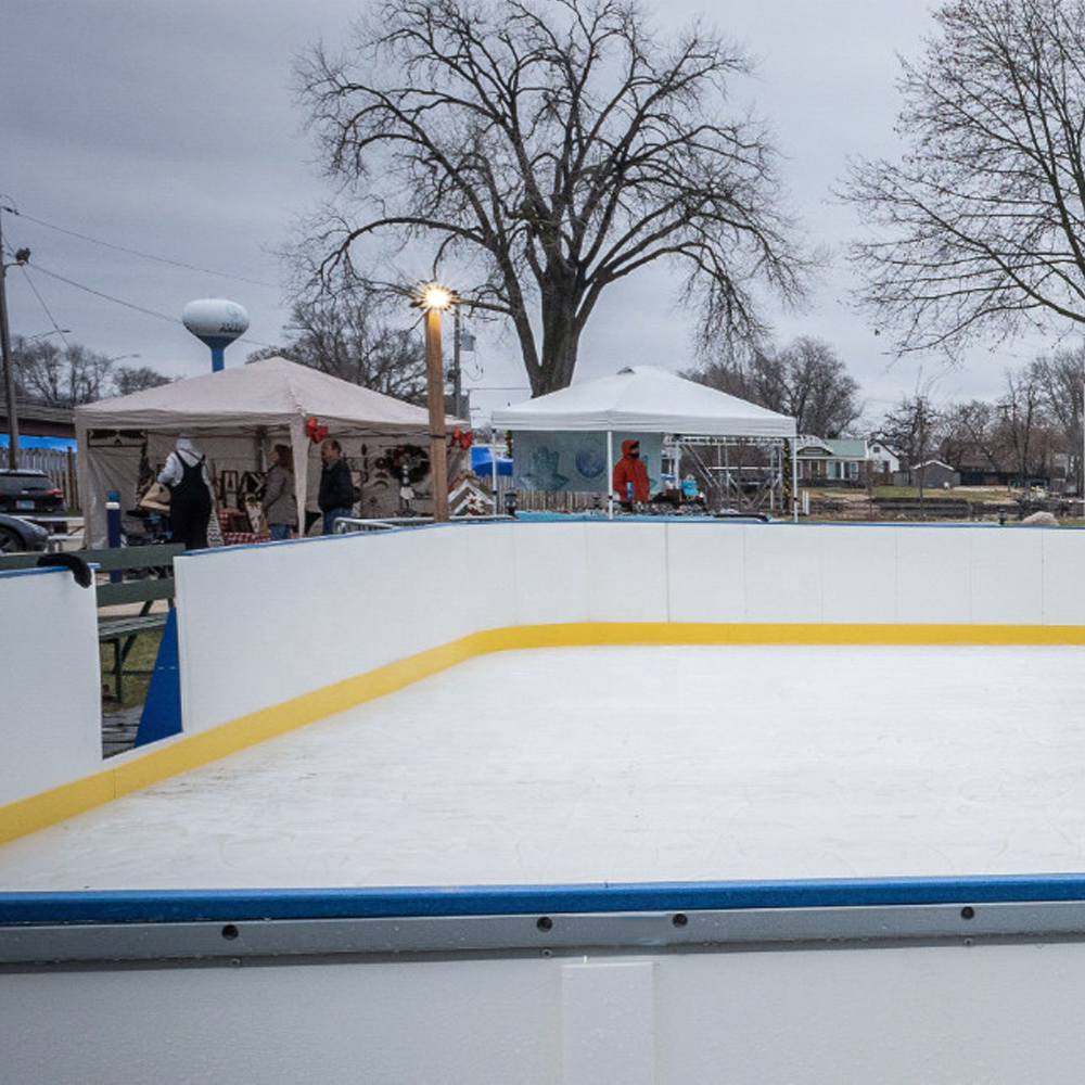 ZSPE Removable Arena Polyethylene Hockey Ice Synthetic Ice Rink Dasher ...