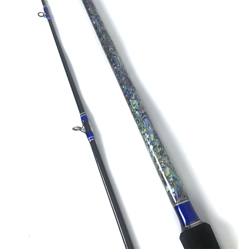 40t Carbon Fiber Fishing Rod Abalone Shell 2 Section Japan Fuji Carbon ...