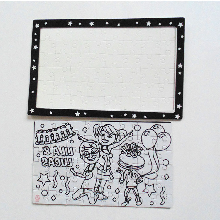 Wholesale Custom Paper A4 Sublimation Blank Puzzle Printable Jigsaw ...