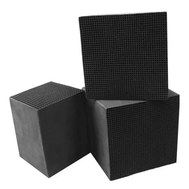 Odor Elimination Cube Shape Honeycomb Activated Carbon Activated ...