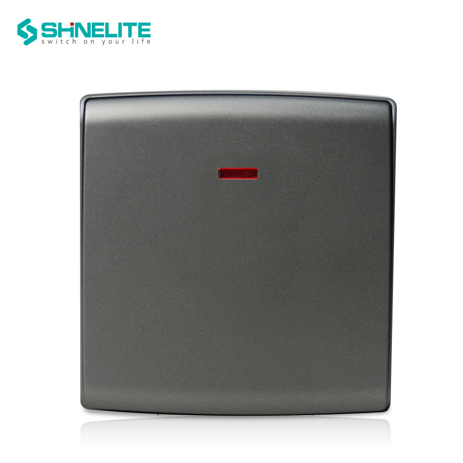 Shinelite Electrical Wall Switch and Socket 20A 1 Gang Double Pole ...
