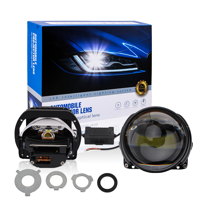 2.5 Inch Bi Led Projector Lens Headlights High Power 110W Car LED ...