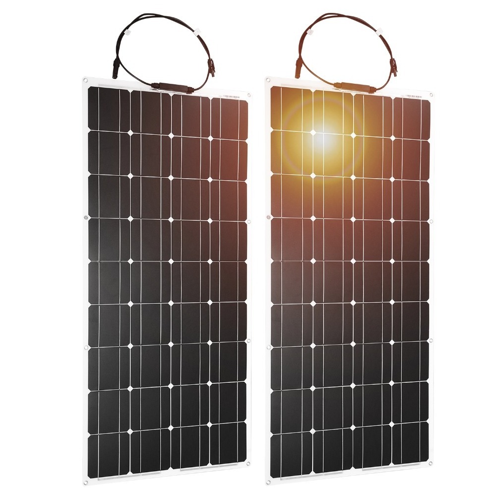 300w thin film flexible monocrystalline solar panels 24v 300 watt solar ...
