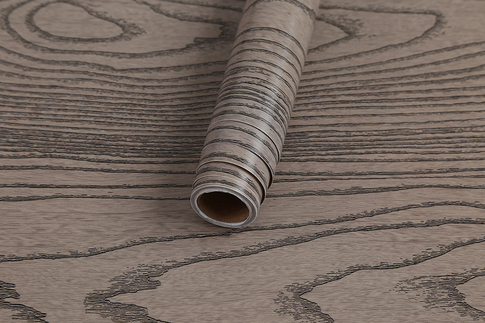 3D Nature Wood Texture Wall sticker Wood Grain Wallpaper for Furniture ...