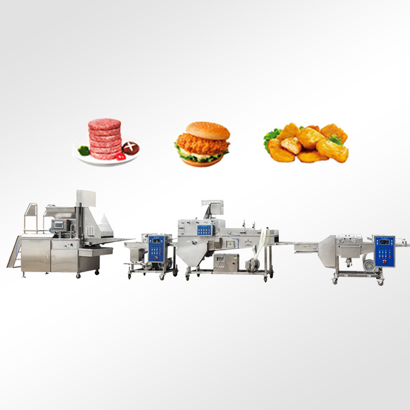 chicken nuggets fillet machine chicken nuggets breading machine chicken ...
