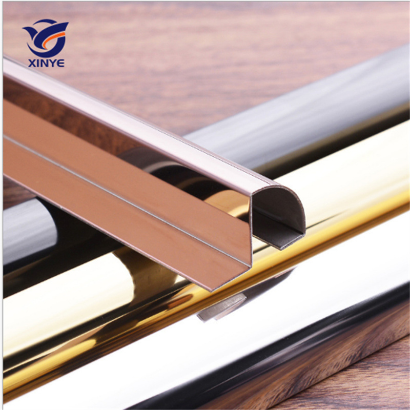stainless steel u channel ceramic tile edge trim decorative mirror trim ...