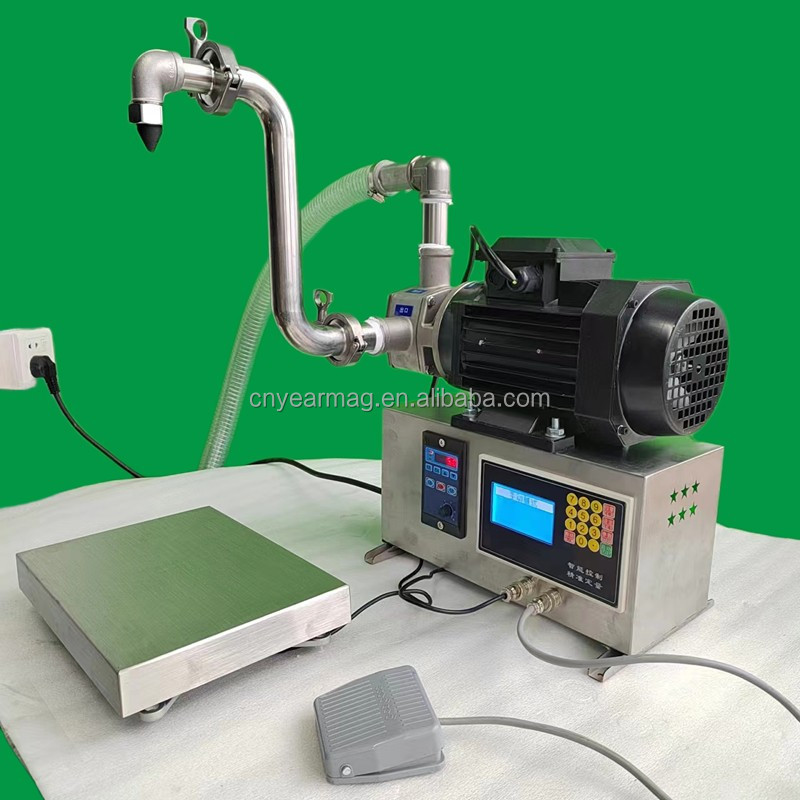 Big Flow Electric Filler Automatic Filling Lubricant Oil Mineral Resin ...
