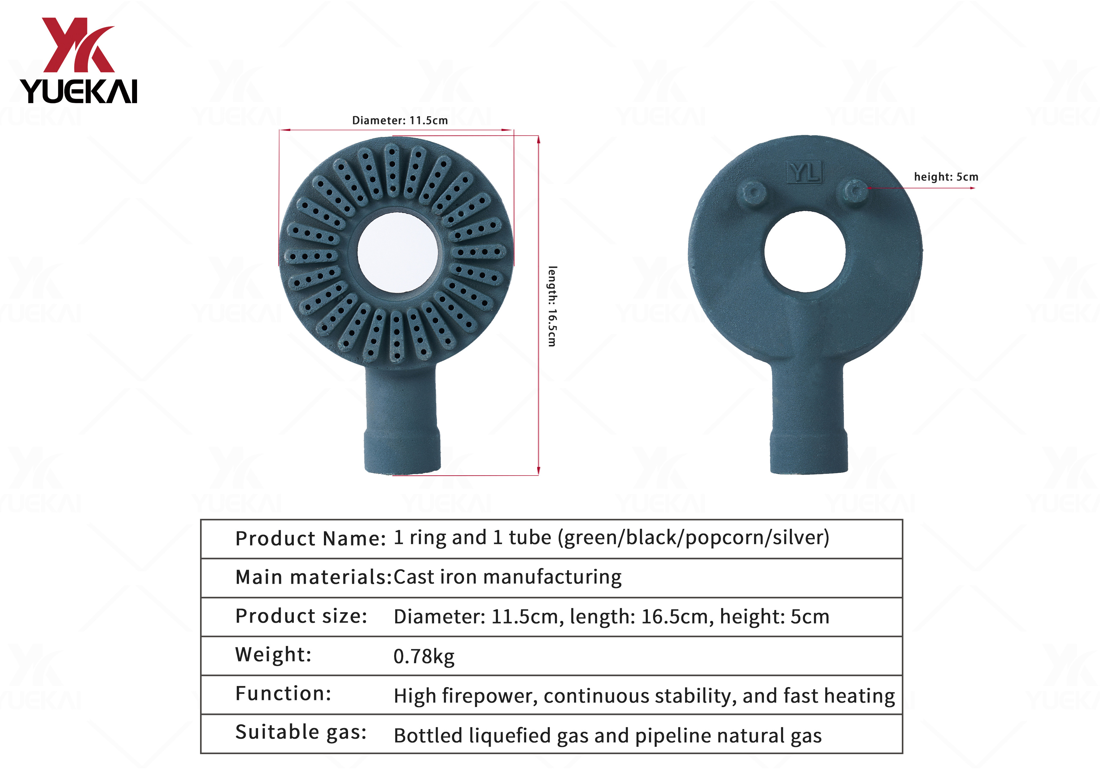Rust Resistant portable gas cooker portable gas stove burner outdoor ...