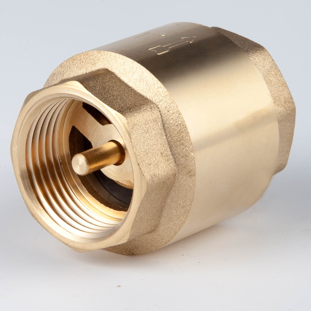 OEM 1/2 3/4 1 11/4 2 Inch NPT Brass Water Vertical Spring Loaded Ball ...