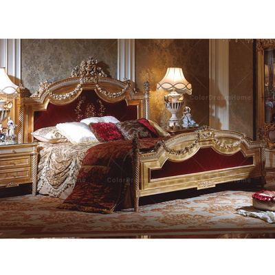 french rococo bed frame