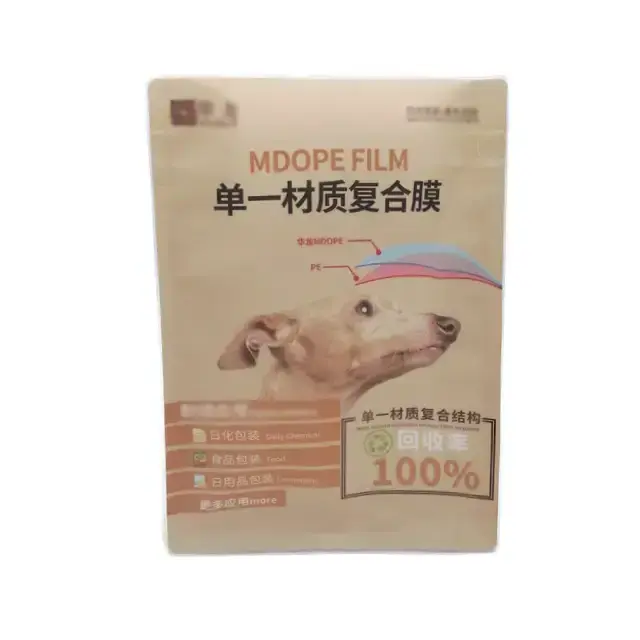 Biodegradable Coffee Bean Packaging Bag Flat Bottom Stand Up Pouch ...